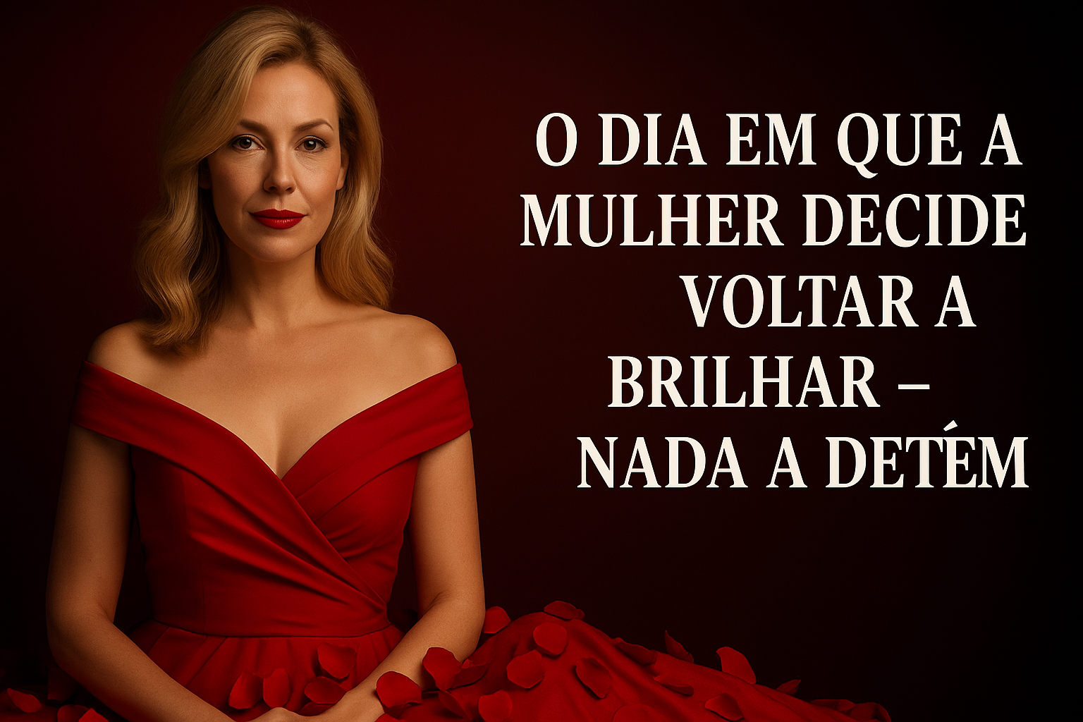 O Dia em que a Mulher Decide Voltar a Brilhar — Nada a Detém - Rose Chafer